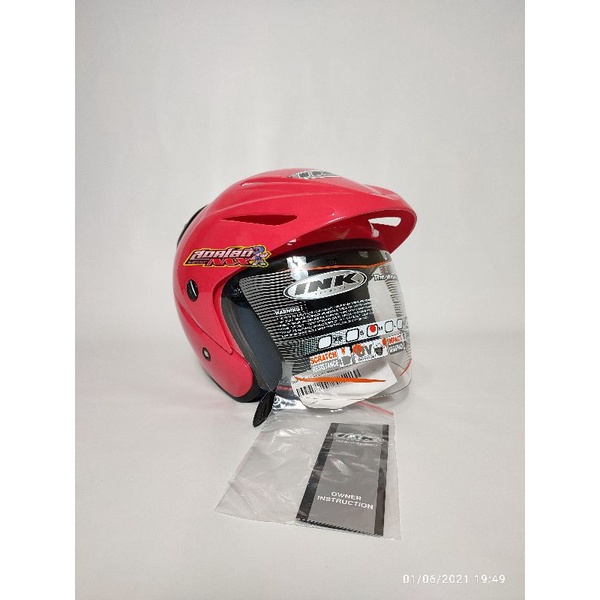 Jual HELM INK CX22 ORIGINAL SOLID PINK MAGENTA HELM INK CX 22 MAGENTA ...