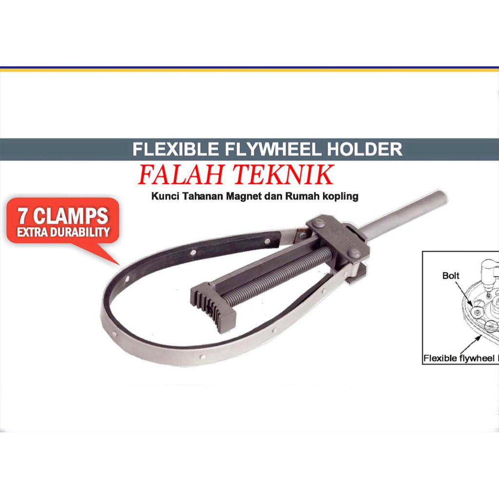 Jual Flexible Flywheel Holder - Treker Belt Sabuk CVT Motor Model Raket ...