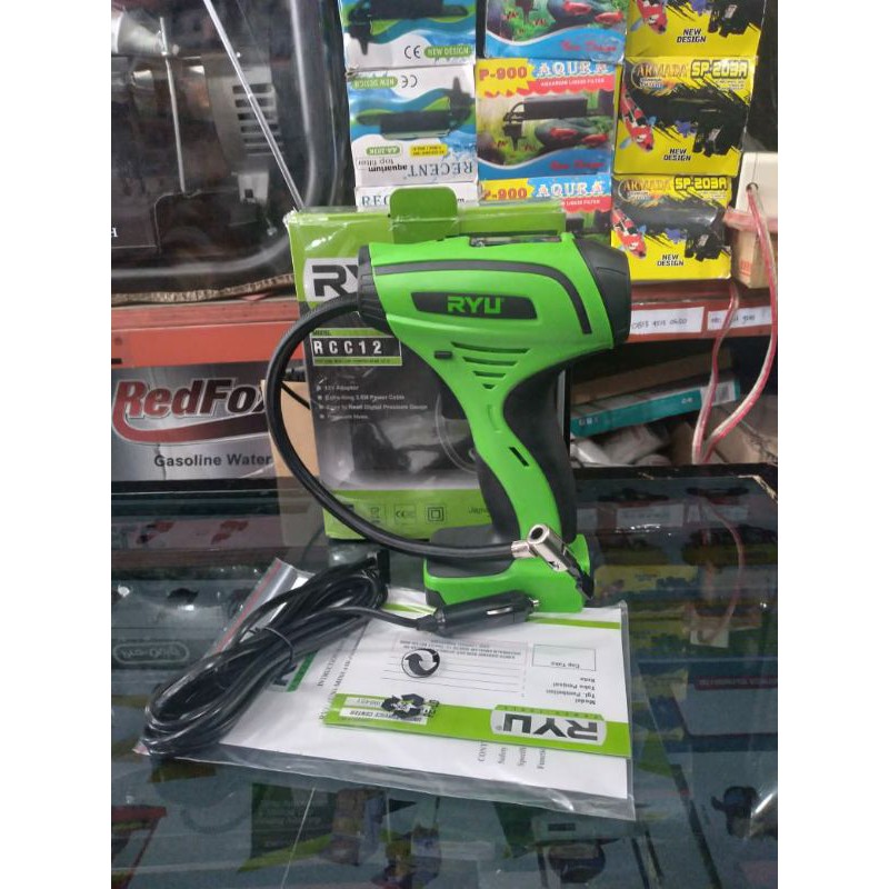 Jual Mini Air Compressor RYU RCC12 / Kompresor Mini DC 12V RYU RCC12 ...