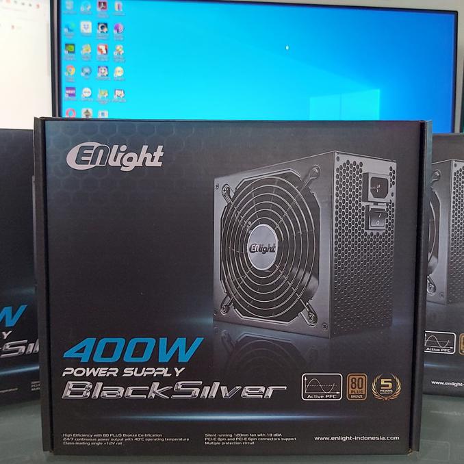 Jual Ready Stock] Psu Enlight En-400W (80+ Bronze) | Shopee Indonesia
