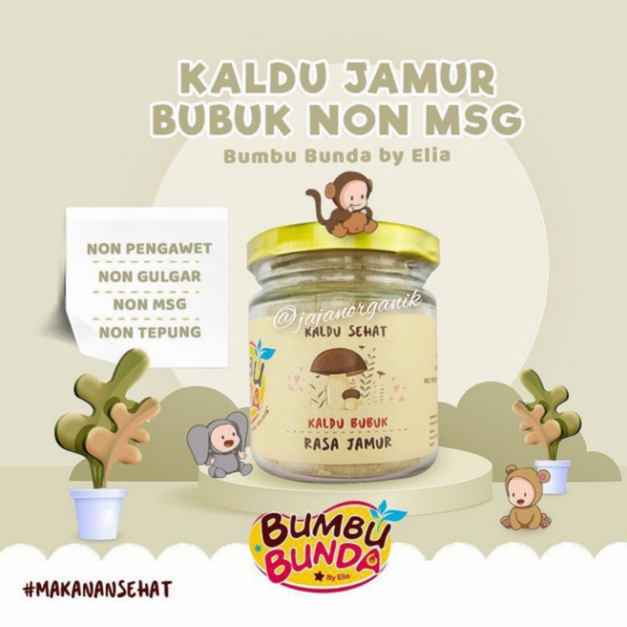 Jual Bumbu Bunda Kaldu Bubuk Penyedap Rasa Campuran MPASI | Shopee ...
