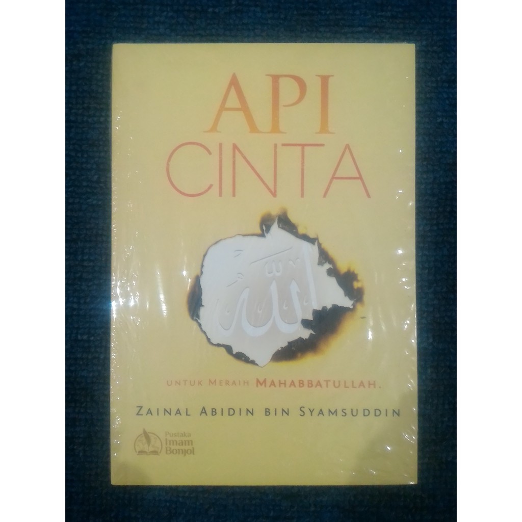 Jual API CINTA - Zainal Abidin | Shopee Indonesia