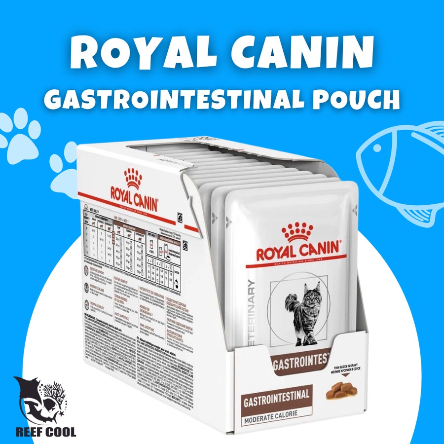 Jual Royal Canin Gastrointestinal Pouch Wet Food Pakan Kucing Diare ...