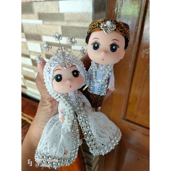 Jual READY!!! PROMO Boneka Pengantin Boneka Mahar Boneka Custom Kado ...