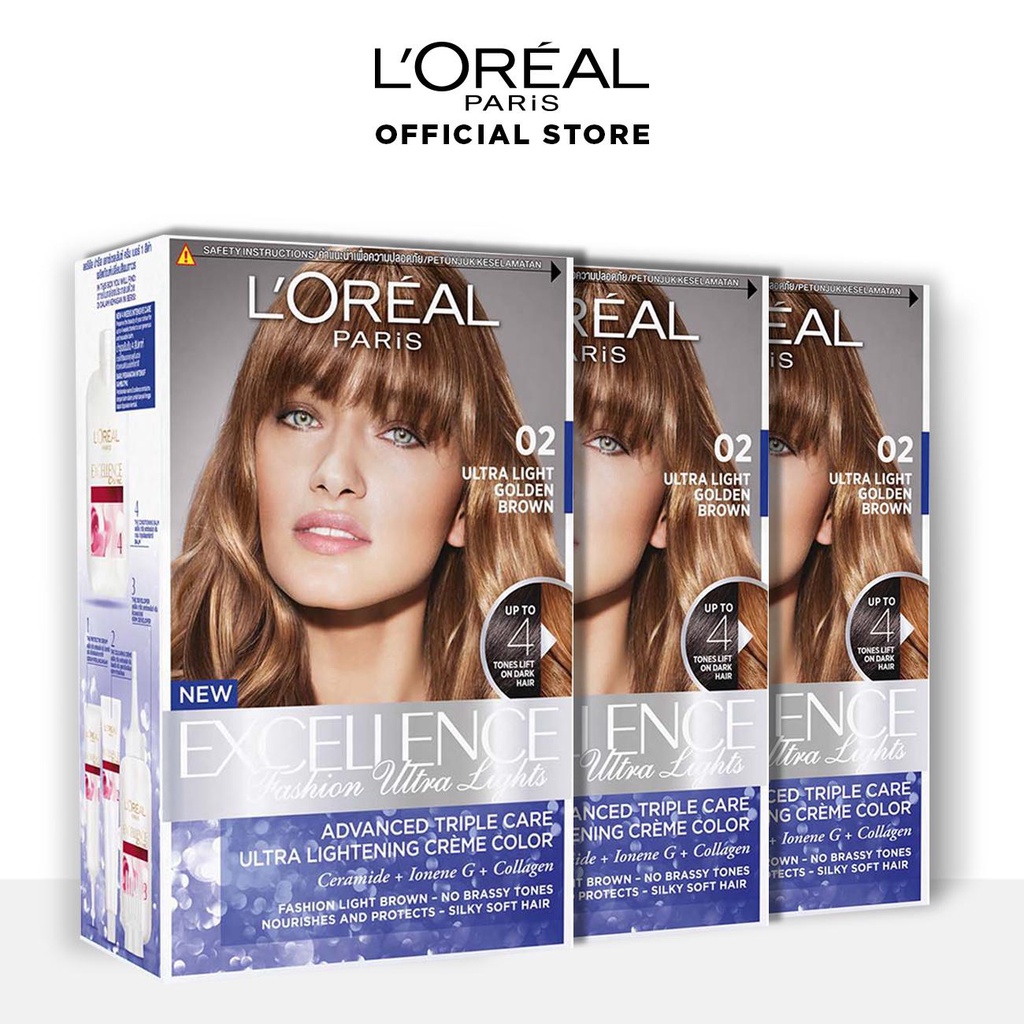 Jual LOREAL Paris Excellence Hair Color Pewarna Rambut | Shopee Indonesia