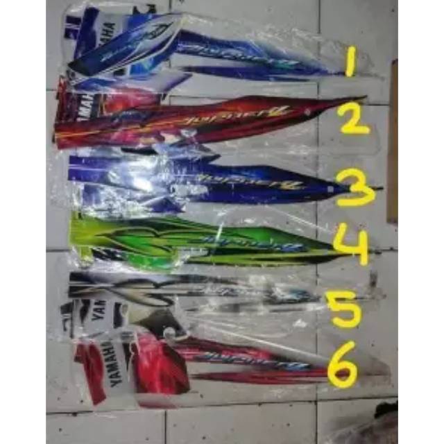 Jual Striping Jupiter z Burhan varian warna | Shopee Indonesia