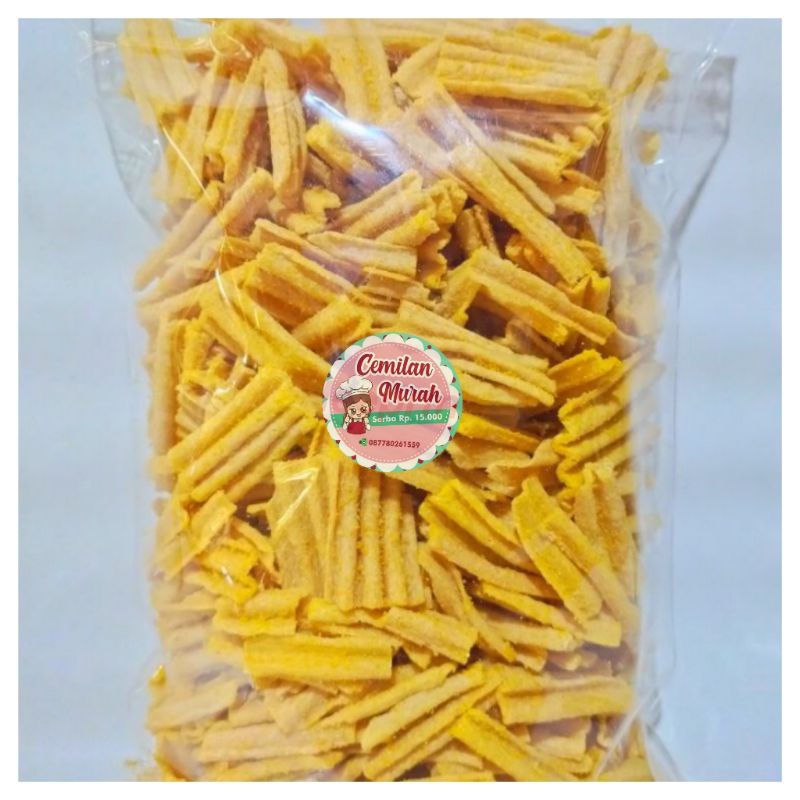 Jual keripik kentang zigzag balado , jagung manis 200 gr | Shopee Indonesia