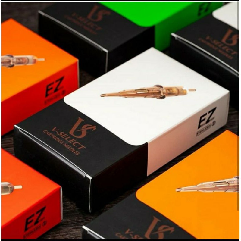 Jual Jarum Cartridge RL-5 EZ V-SELECT Premium Needles 1 Box - Satu Box ...