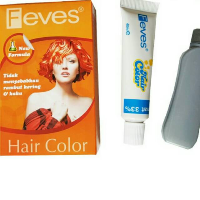 Jual Feves Hair Color / Pewarna rambut Feves / cat rambut faves ...
