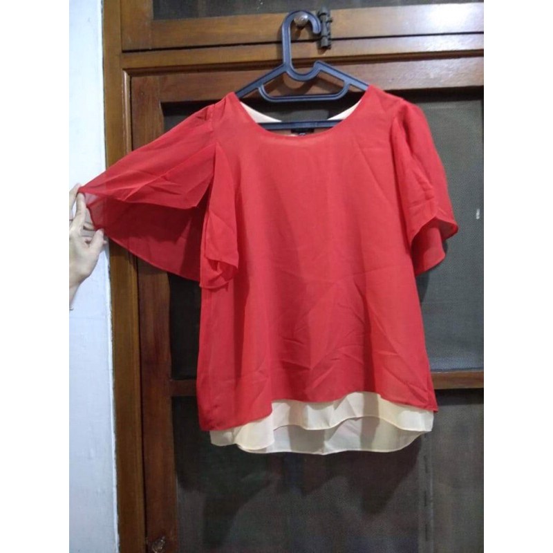 Jual Blouse merah remaja NEU’MOR | Shopee Indonesia