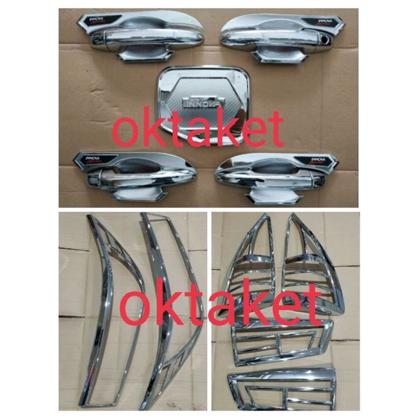 Jual paket lengkap all new innova reborn 2016 2018 2020 2021 Garnish depan belakang outer handle ...