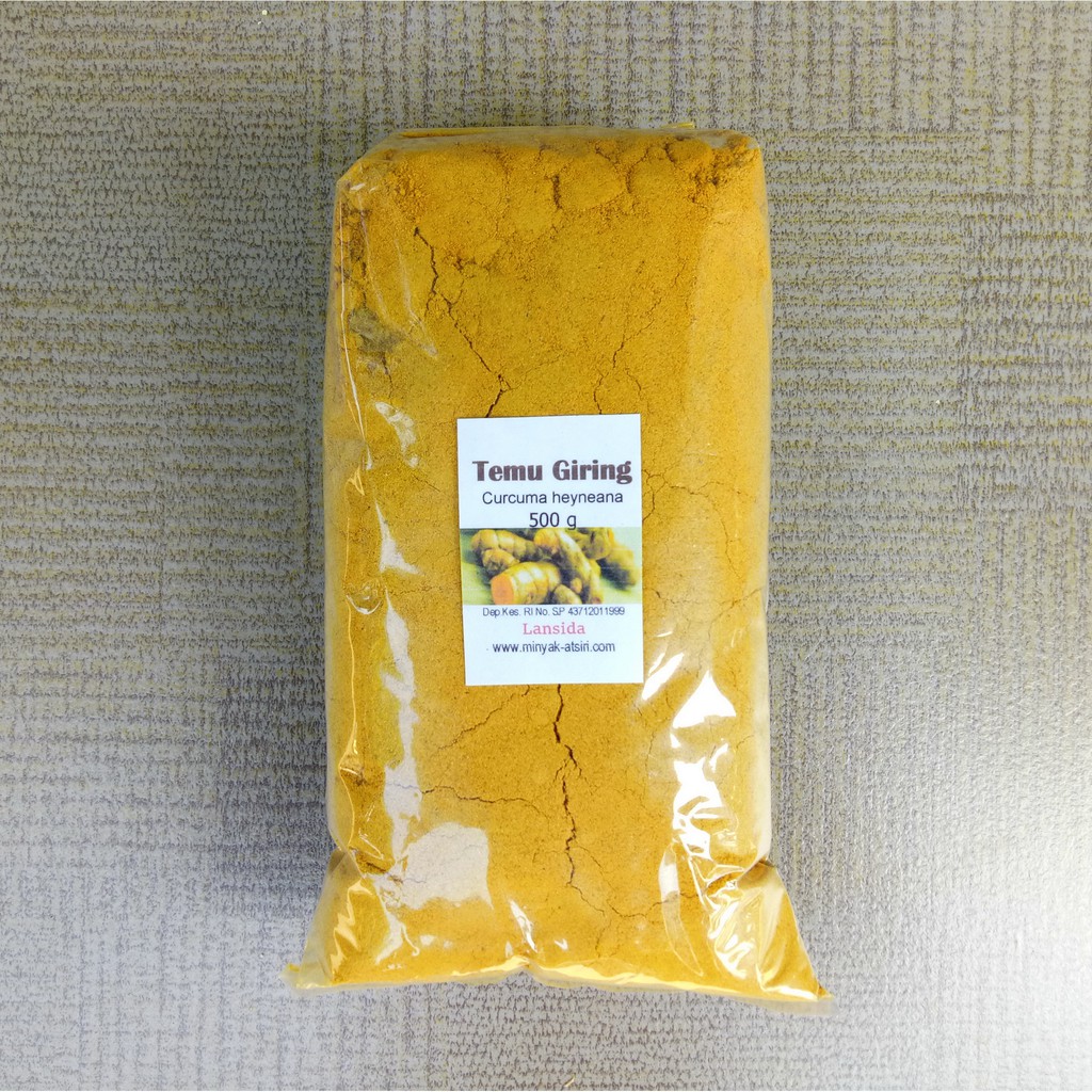 Jual Serbuk Temu Giring 500 g Bubuk Rimpang Temugiring Curcuma heyneana ...