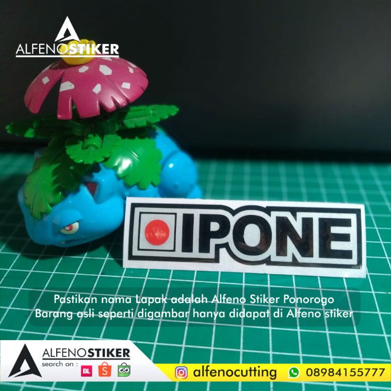 Jual Stiker IPONE Sticker Cutting | Shopee Indonesia