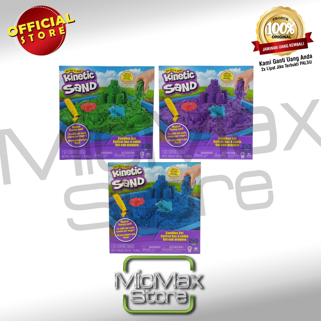 Jual Kinetic Sand Sandbox Playset | Shopee Indonesia
