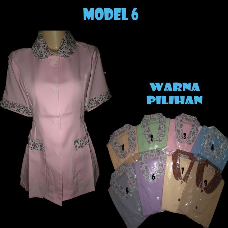 Jual Baju Seragam Suster / Baju Suster / Baju Seragam Baby Sitter ...