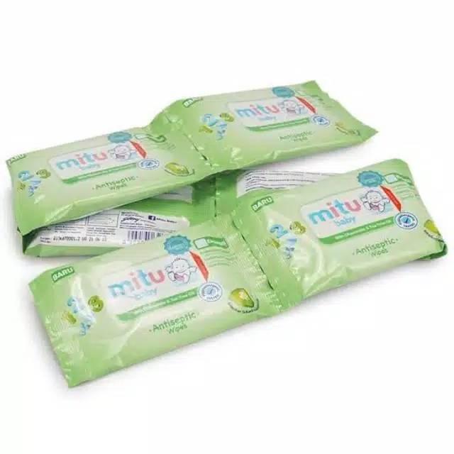 Jual Mitu baby wipes isi 4 sheets | Shopee Indonesia