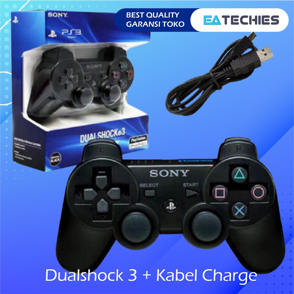 Jual Dualshock 3 / Stick PS3 / Joystick PS 3 / Gamepad Wireless ...
