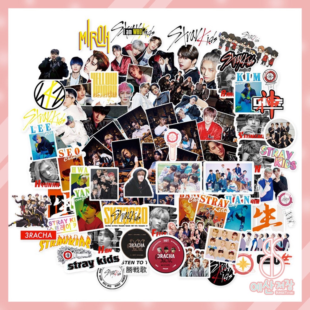 Jual [BS] BISA COD 76pcs & 95pcs Sticker Stray Kids KPOP Stiker SKZ ...