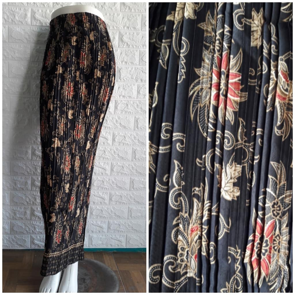 Jual ( BISA COD )ROK PLISKET BATIK / ROK PLISKET / BAWAHAN KEBAYA / ROK ...