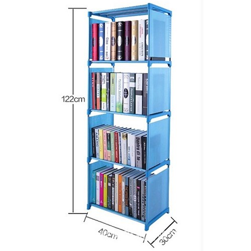 Jual Rak Buku 4 Susun / Rak Buku 4 Tingkat Minimalis Simple Bisa ...