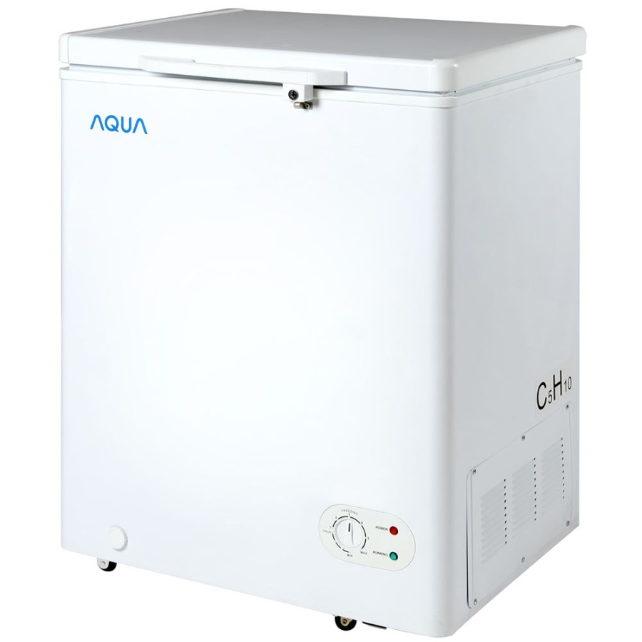 Jual AQUA JAPAN CHEST FREEZER AQUA JAPAN FREEZER BOX AQF100 W / AQF-100 ...