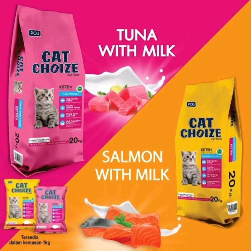 Jual Cat Choize Kitten 1kg / Makanan Kucing Cat Choize Kitten 1kg ...
