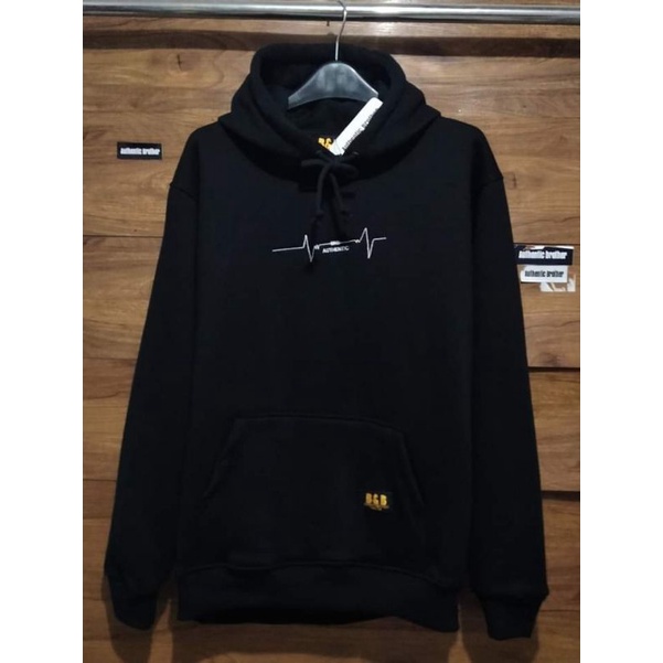 Jual sweater hitam ORIGINAL Authentic brother | Shopee Indonesia