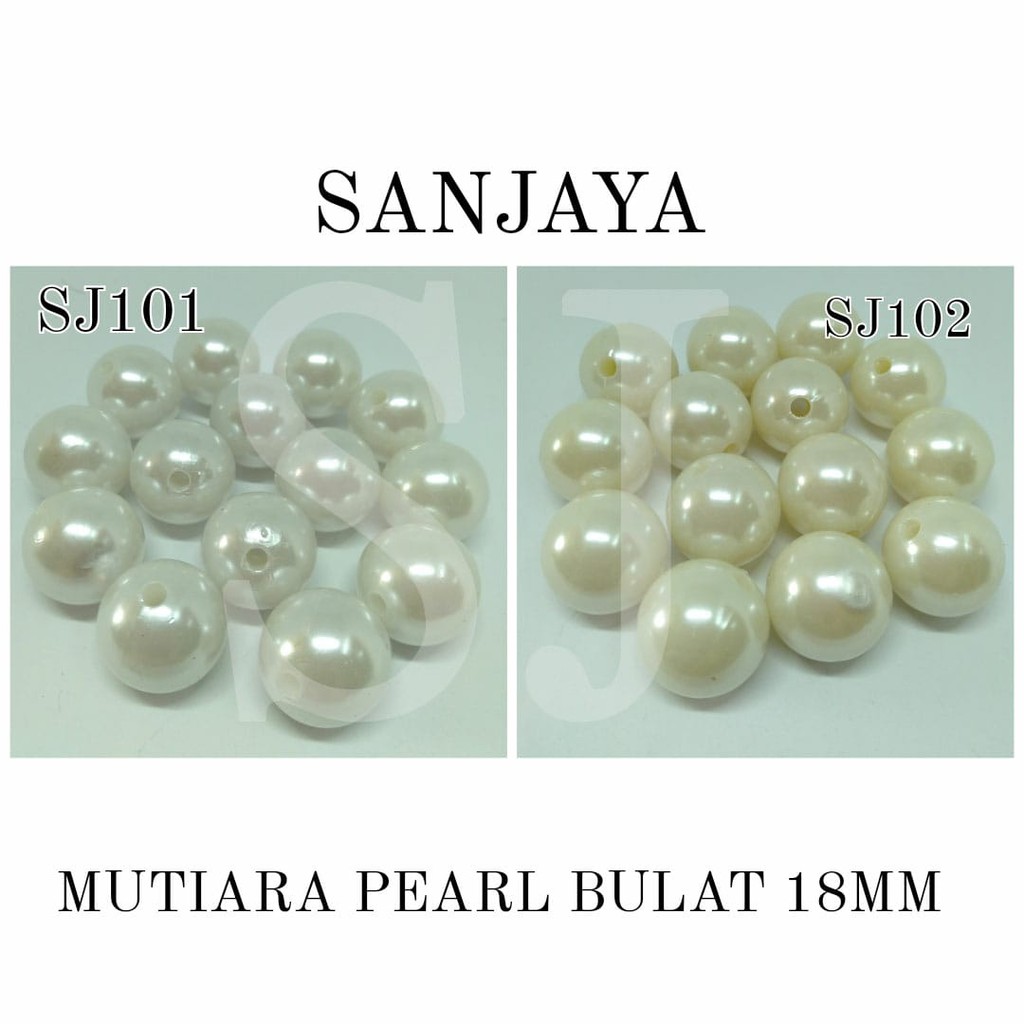 Jual [1 Pon (450 Gram)] Manik Ringan / Mote Ringan / Mutiara Ringan Sintetis / Manik Mutiara ...