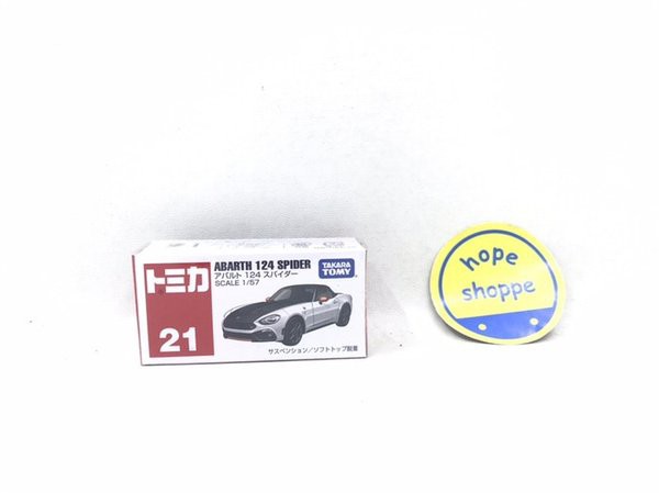 Jual Tomica Regular 21 Abarth 124 Spider Takara Tomy Original Segel SNI ...