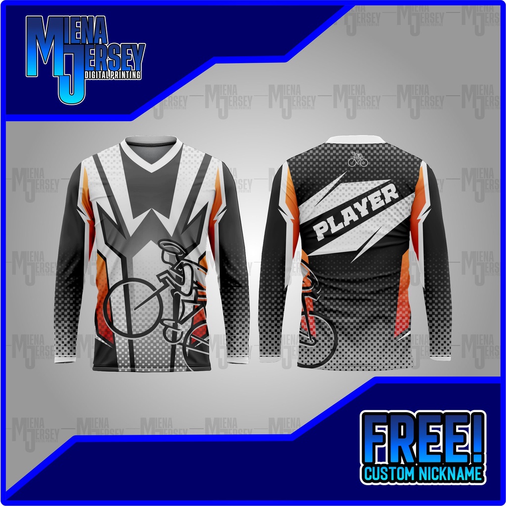 Jual JERSEY SEPEDAH CUSTOM NAMA | Shopee Indonesia