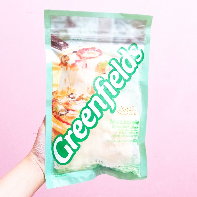 Jual Greenfields Mozzarella Cheese Shredded 200gr / Keju Mozarela Parut ...