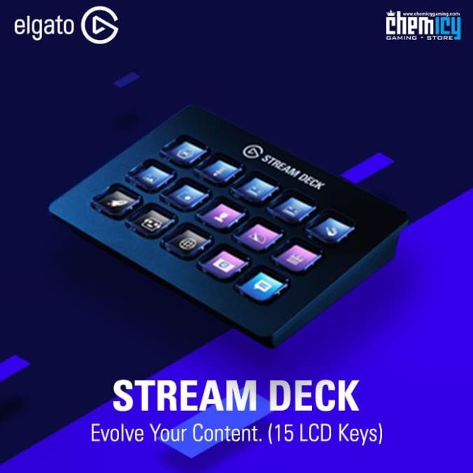 Jual Elgato Stream Deck 15 LCD Keys Live Controller | Shopee Indonesia