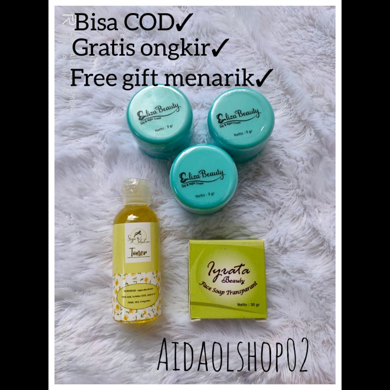 Jual PAKET KOMPLIT CREAM ELIZA BEAUTY &SABUN IYRATA&TONER SEGA (MEMBER ...