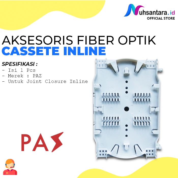 Jual [𝐇𝐢𝐠𝐡 𝐐𝐮𝐚𝐥𝐢𝐭𝐲] Cassette Joint Closure 12/24 Core Merk PAZ Fiber ...