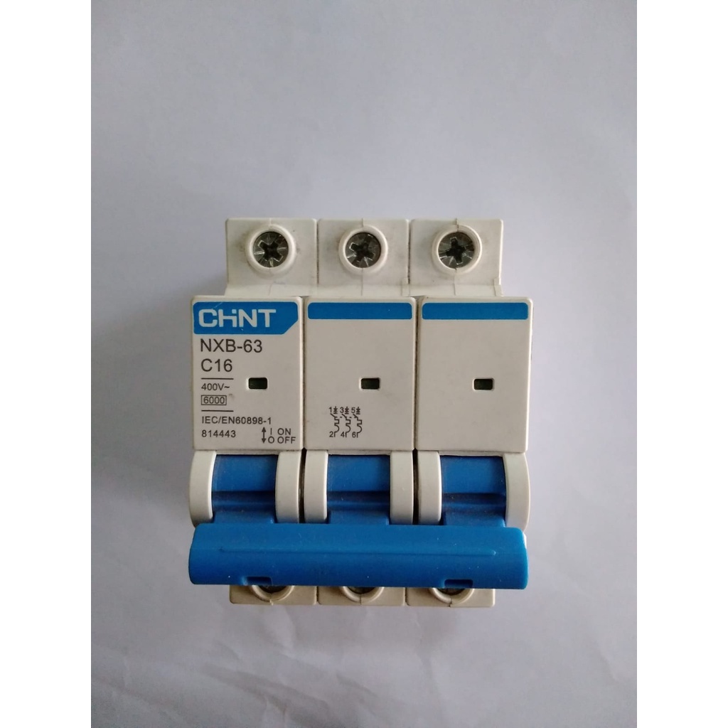 Jual MCB CHINT 3 PHASE 16A, 20A, 25A, 32A, 50A | Shopee Indonesia
