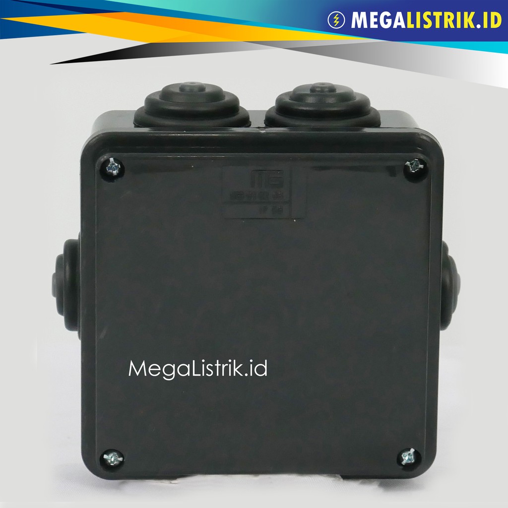 Jual MG JUNCTION BOX / DURADUS / DORADUS 100 X 100 X 50 MM KOTAK HITAM ...