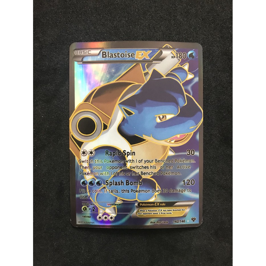 Jual Kartu Pokemon TCG Basic Blastoise EX (harga/kartu) | Shopee Indonesia