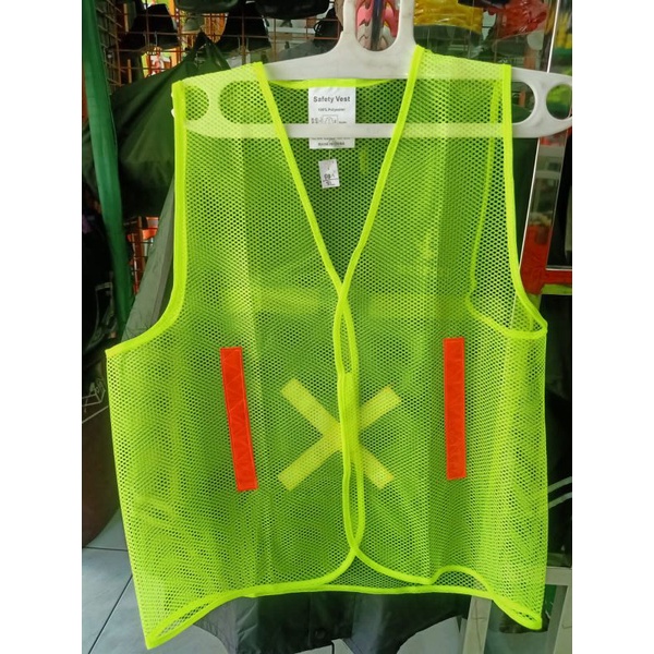 Jual Rompi Safety Jaring Polyester X / Rompi Safety Proyek / Safety ...