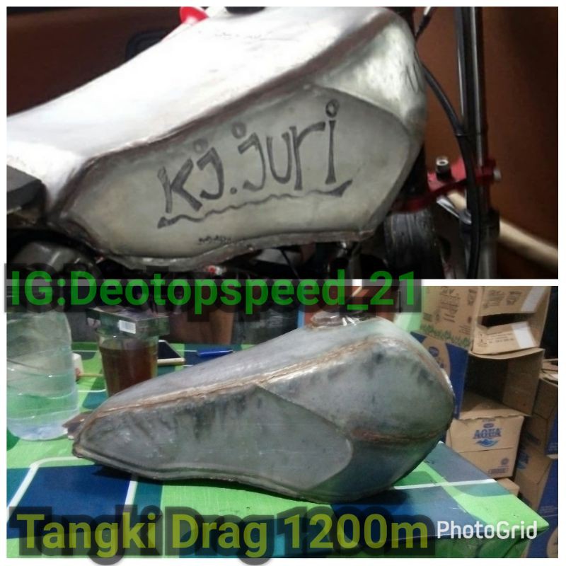 Jual tangki herex model MP Mini Dekok landai tangki drag tangki mini ...