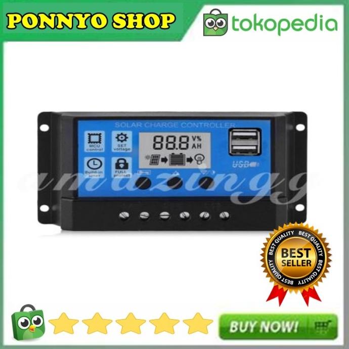 Jual Controller 10A-100A Mppt Controller Lcd Mppt Tenaga Surya 10A-50A ...