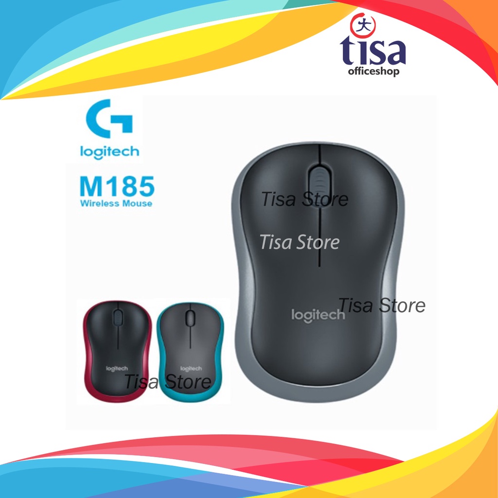 Jual Logitech mouse M185 wireless | Shopee Indonesia