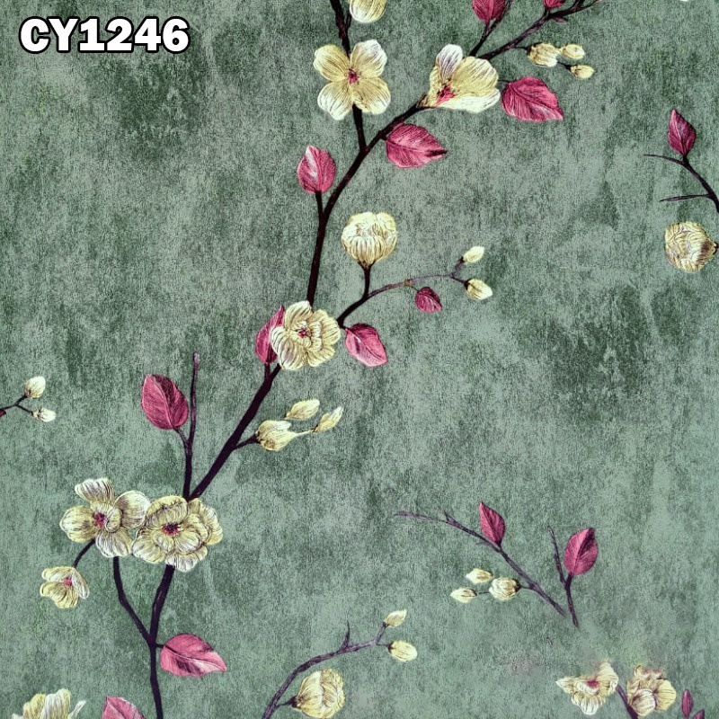 Jual Wallpaper CY Dinding Ruang Tamu Stiker Dinding Vintage Aesthetic ...