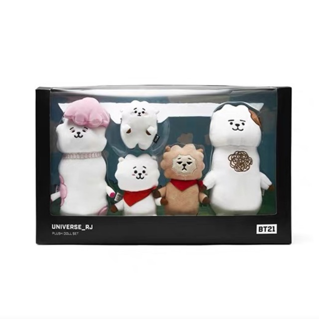 Jual BT21 RJ Family Doll Set Boneka BTS | Shopee Indonesia
