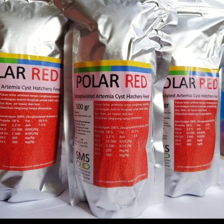 Jual Polar Red Artemia Instant Shell 500gr | Shopee Indonesia