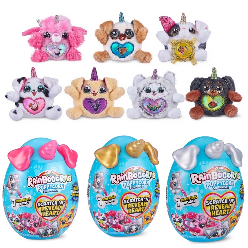 Jual BONEKA ZURU RAINBOCORNS SPARKLE HEART S3 | Shopee Indonesia