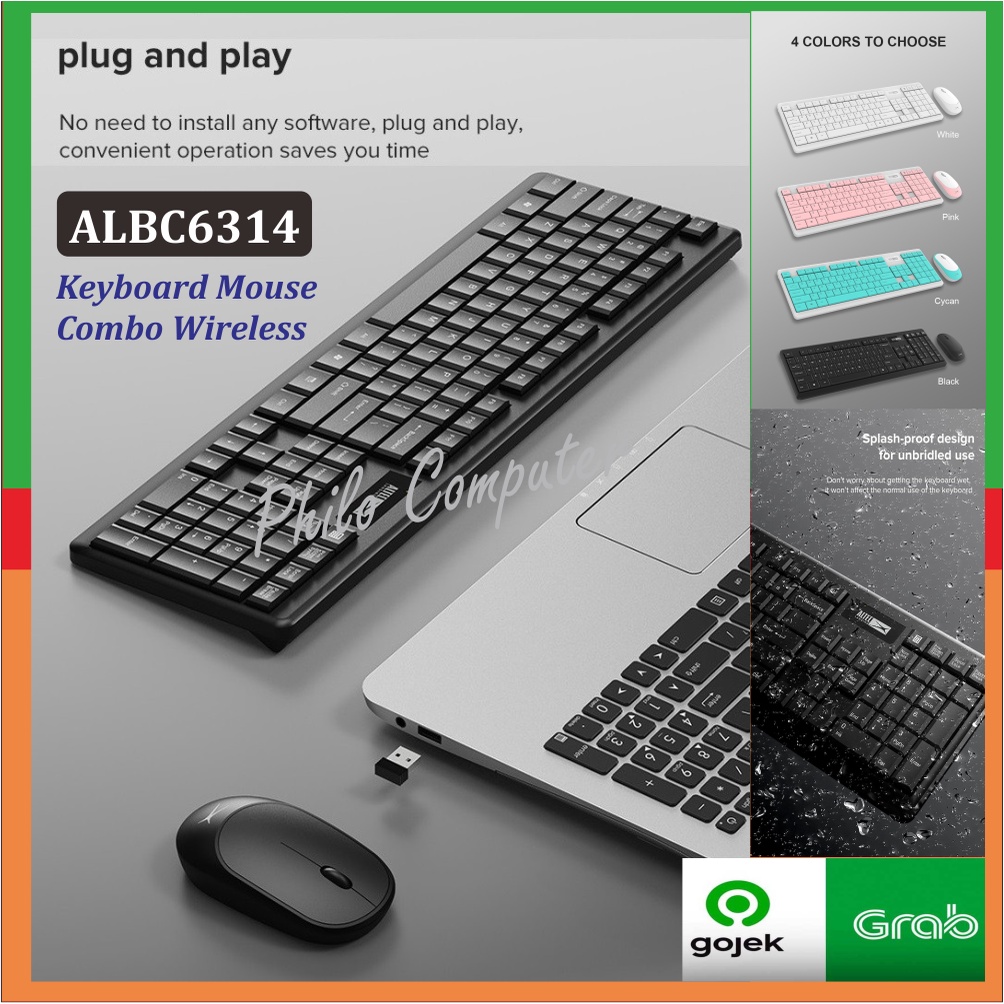Jual PAKET KEYBOARD MOUSE WIRELESS ALTEC LANSING ALBC6314 GOOD PRODUCT ...