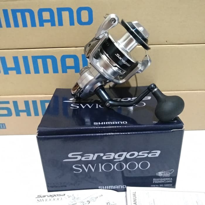 Jual Reel Pancing Shimano SARAGOSA SW 10000 - Reel Spinning - GARANSI ...