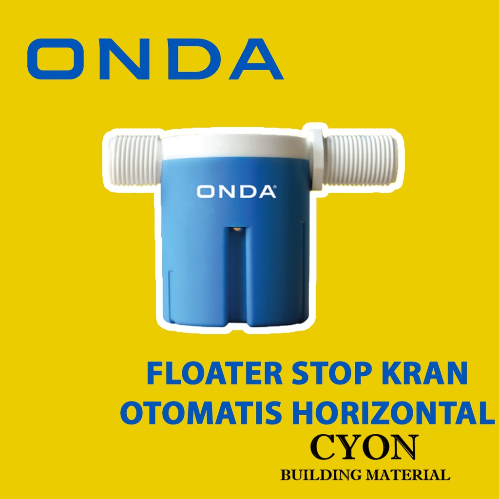 Jual ONDA FLOATER STOP KRAN OTOMATIS HORIZONTAL 3/4" | Shopee Indonesia