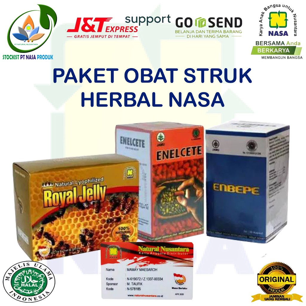 Jual Paket Obat Stroke Asli Original NASA Terbaik | Shopee Indonesia