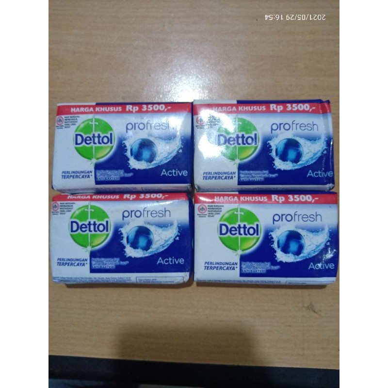 Jual Dettol sabun batang 65g active | Shopee Indonesia